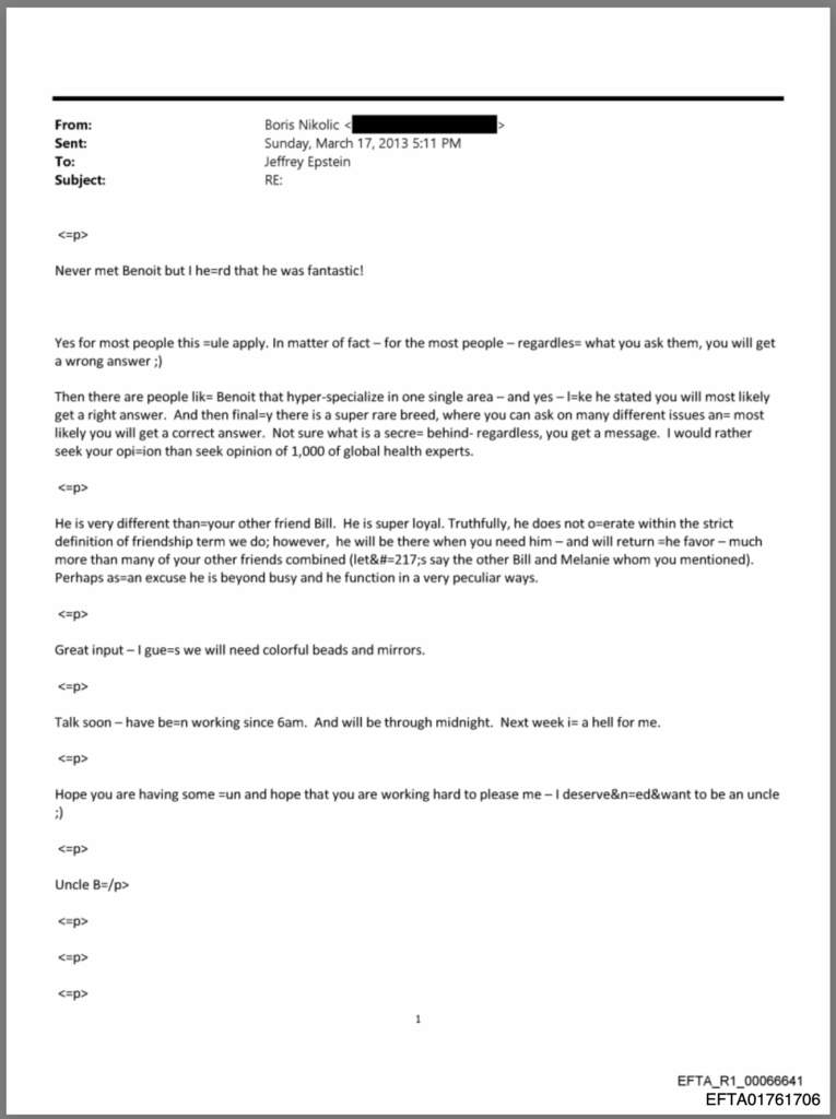 BREAKING: Newly released Epstein documents show Jeffrey Epstein and ...