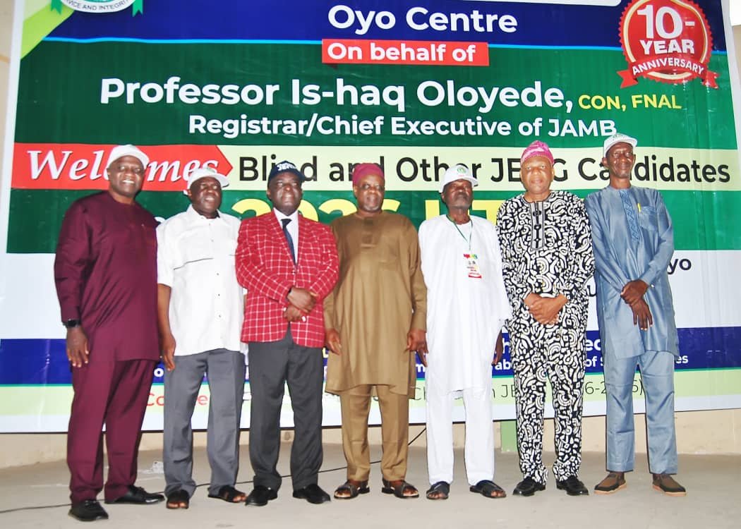 536 Visually Impaired Candidates Sit UTME, Stakeholders Applaud JAMB ...